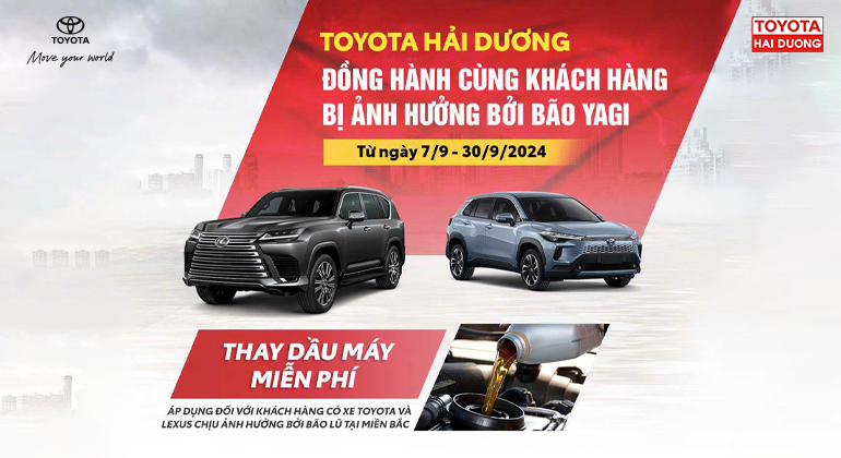 TOYOTA VIỆT NAM THAY DẦU MIỄN PHÍ CHO KHÁCH HÀNG CÓ XE CHỊU ẢNH HƯỞNG ...